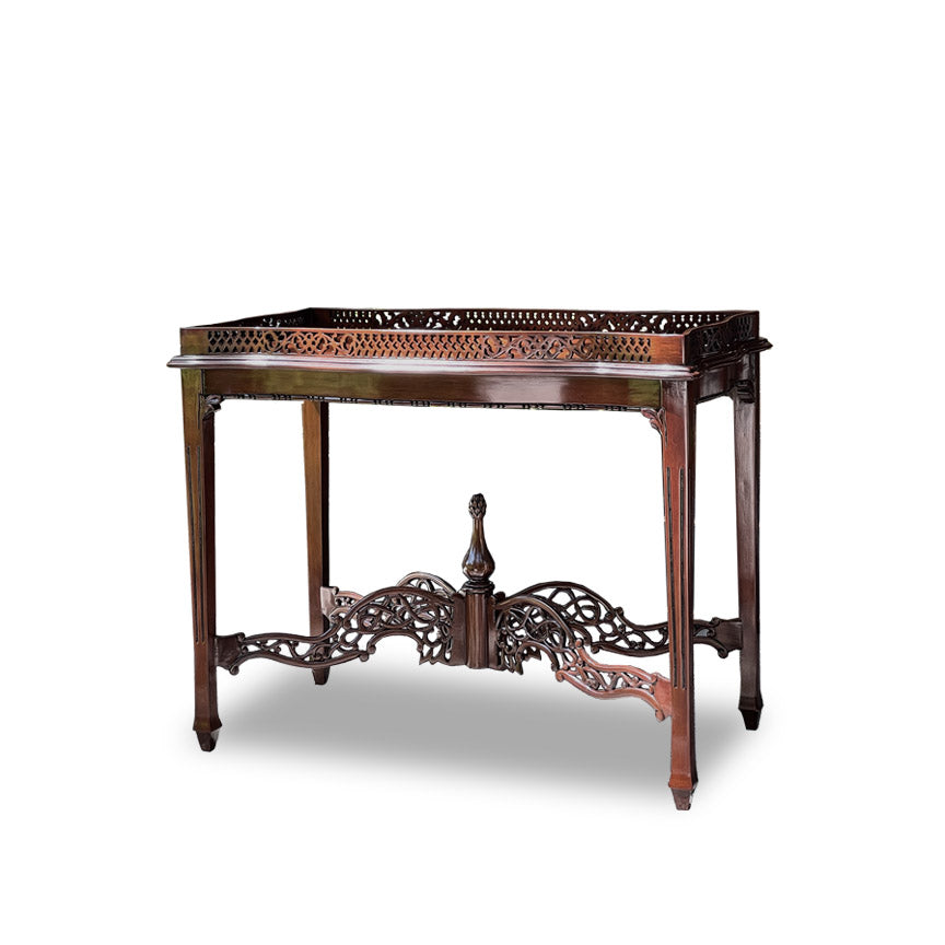 Chinese Chippendale Fretwork Tea Table (Rectangular) – ©Thomas & George ...